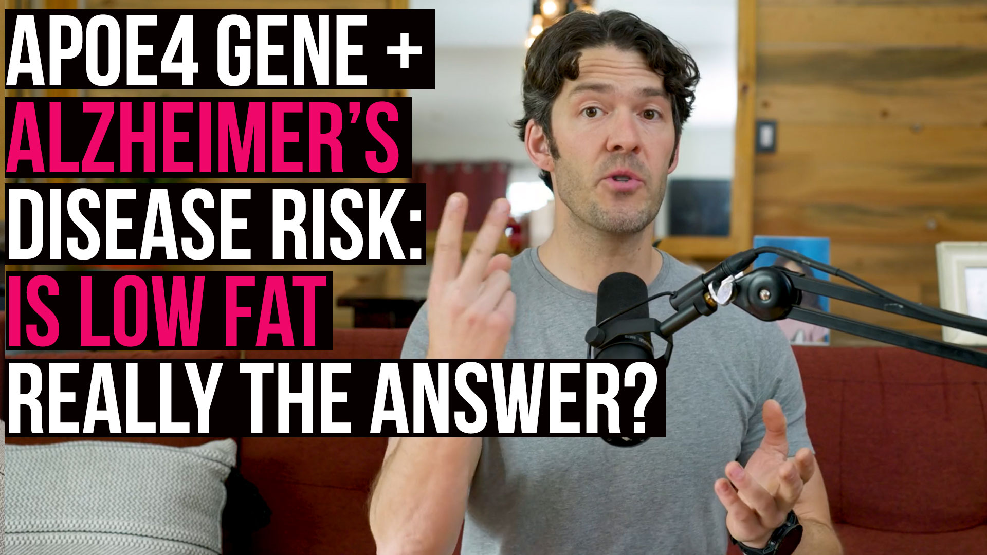 ApoE Gene Testing, Alzheimer’s Disease Risk and Low VS High Fat Diet ...