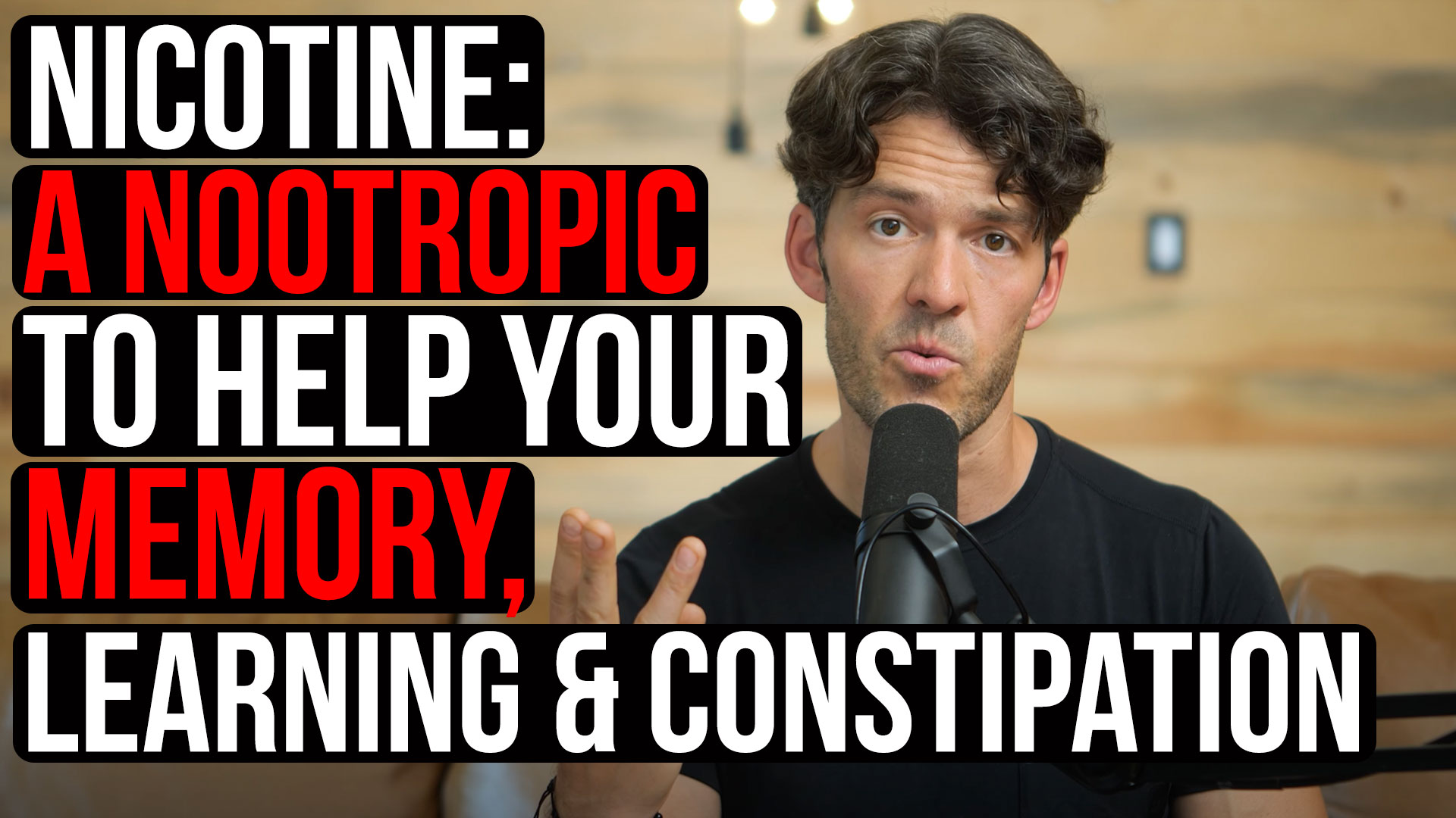 Nicotine: Memory, Learning & Constipation. A Miss-Understood Nootropic